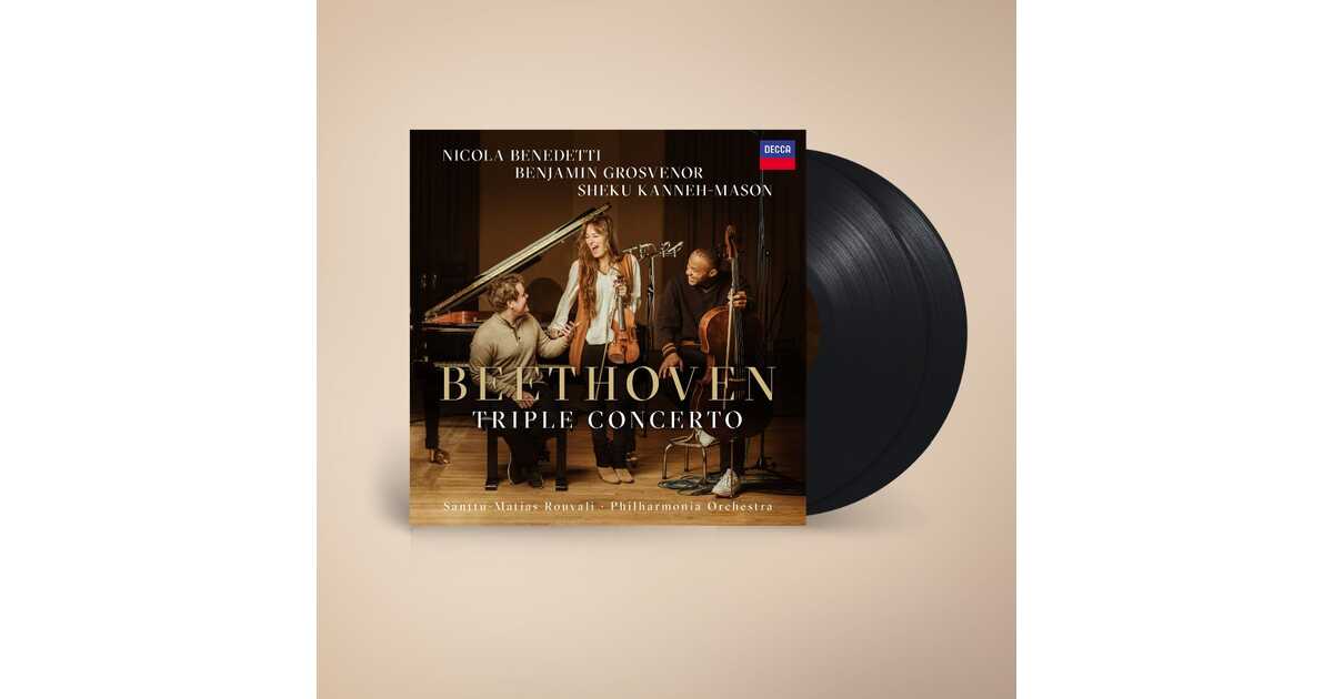 Nicola Benedetti, Sheku Kanneh-Mason, Benjamin Grosvenor: Beethoven Triple Concerto 2LP